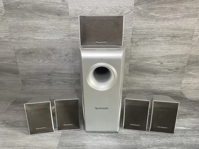 PANASONIC HOME THEATRE Sound Speaker System SB-W340, FS340(1), PC340 £ ...