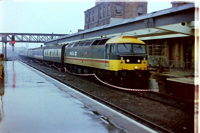 35MM RAILWAY COLOUR Negative Class 47 549 at Derby £1.95 - PicClick UK