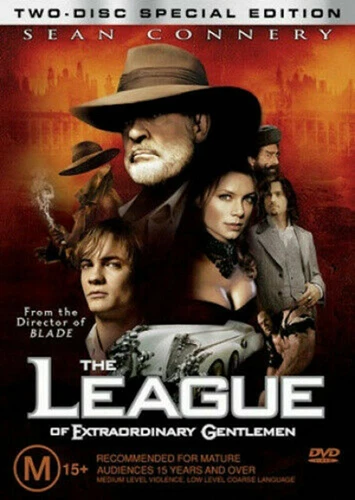 THE LEAGUE OF Extraordinary Gentlemen Sean Connery 2004 DVD Top-quality ...