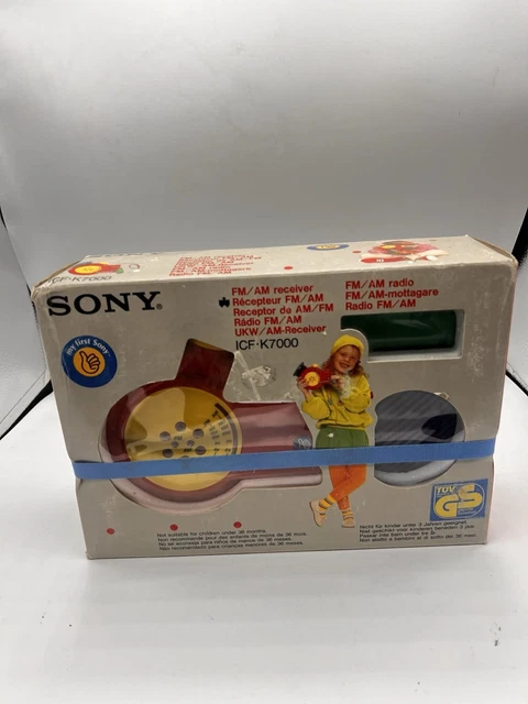 RARE VINTAGE - RADIO Récepteur AM-FM - SONY - ICF-K7000 - COMPLET ...