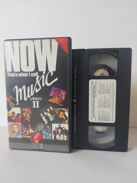 NOW THAT'S WHAT I Call Music Vol.II VHS Video Tape £1.99 - PicClick UK