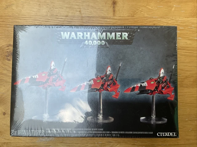 WARHAMMER 40K CRAFTWORLDS ELDAR WINDRIDERS JETBIKE SQUAD No. 2 - NEW ...