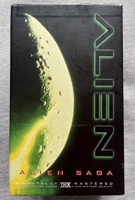 ALIEN QUADRILOGY SAGA VHS Videos Box Set FREE P&P 4 Rare Classic Movies ...