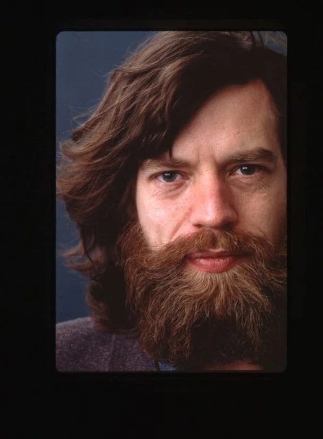 THE ROLLING STONES Mick Jagger Rare Bearded 1970's Original 35mm ...