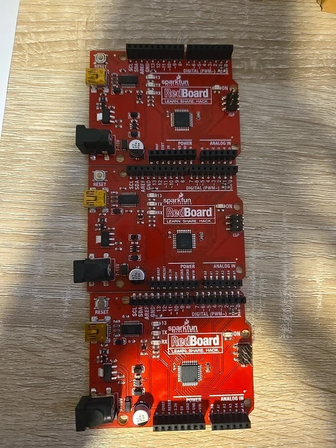 SPARKFUN REDBOARD QWIIC ATMega328P Arduino Board w/ CH340C Serial-USB ...