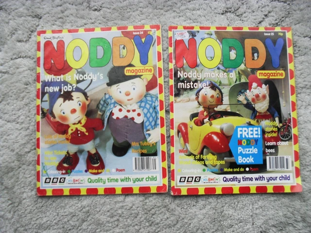 BBC ENID BLYTON'S Noddy Magazines No. 24 and 25 1993 £10.00 - PicClick UK