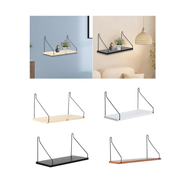 PRÉSENTOIR MURAL SUSPENDU, support de rangement en bois pour la ...