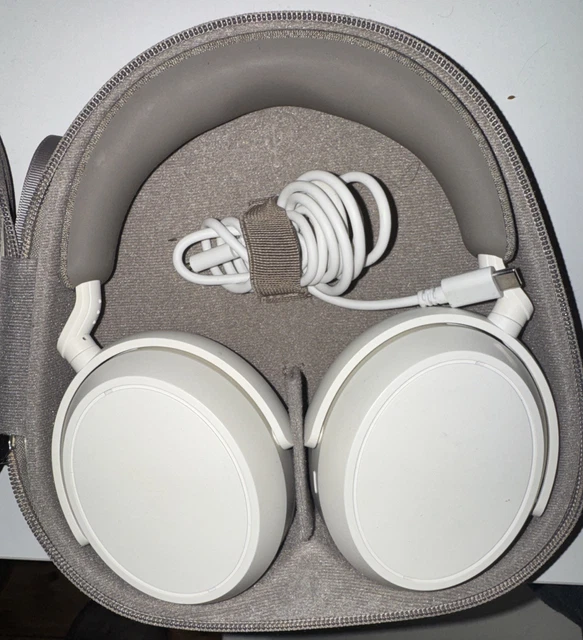 SENNHEISER MOMENTUM 4 Wireless Bluetooth Over-Ear ANC Headphones White ...