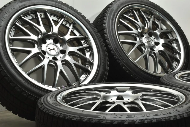 JDM WEDS WHEEL Set 4wheels Set 18 Inch 8J +50 PCD 112 225/45R18 95H Ma ...