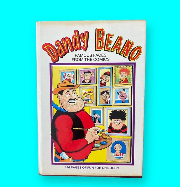 DANDY BEANO FAMOUS Faces from the Comics DC Thomson 1992 Vintage Annual ...