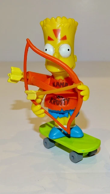 PLAYMATES THE SIMPSONS KAMP KRUSTY BART SIMPSON FIGURE World of ...