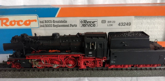 ROCO 43249 DAMPFLOK 23 058 H0 DB analog, 2-Leiter EUR 85,00 - PicClick DE