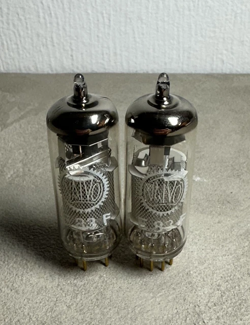 2X VALVO E83F Röhre, getestet mit Funke W19S, Verstärker-Radio-Röhre ...