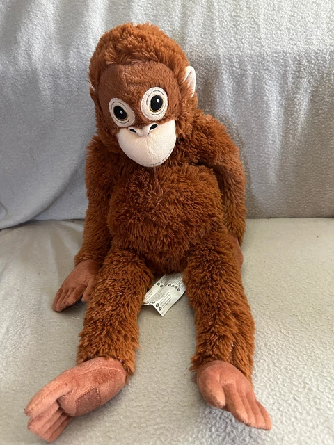 IKEA DJUNGELSKOG ORANGUTAN soft toy plush monkey £14.99 - PicClick UK