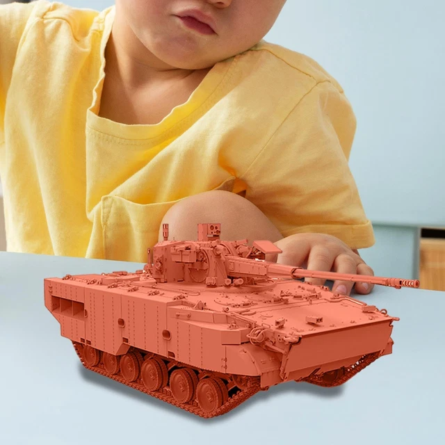 1/72 SCALE ARMORED Tank Model Tracked Crawler Chariot for Kids Table ...