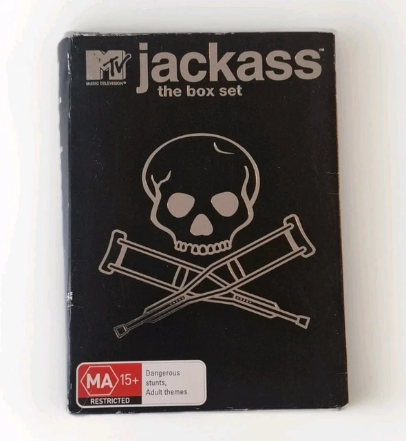 JACKASS: TV SHOW - The Box Set DVD Volume 1 2 3 + Bonus Disc + Booklet ...