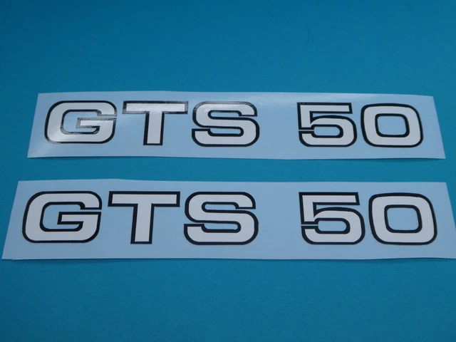 ZÜNDAPP AUFKLEBER STICKER Abziehbild GTS 50 Schw.-Weiss Typ 529 EUR 5 ...