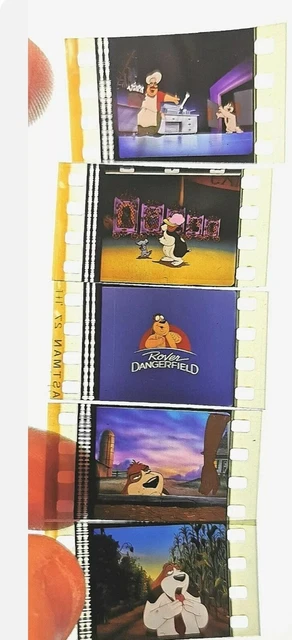 ROVER DANGERFIELD 1991 animated rare set of 5 35mm original film cells ...