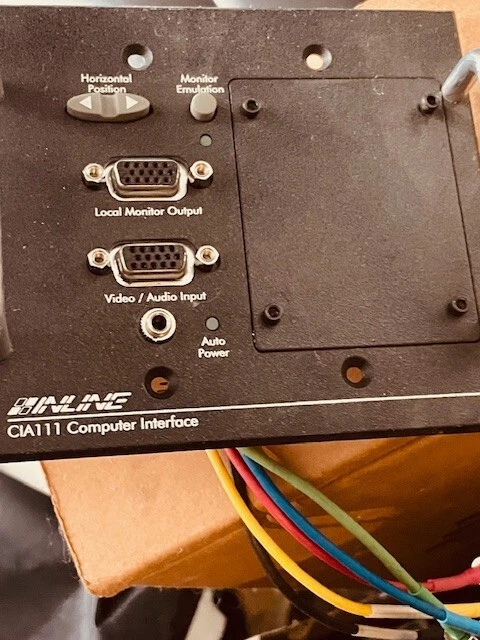 INLINE CIA111 ARCHITECTURAL SERIES COMPUTER INTERFACE w/AC EXT MAAP ...