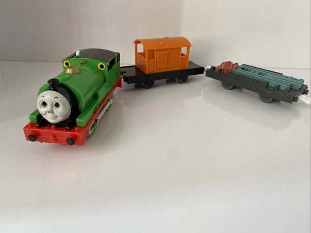 TRACKMASTER THOMAS THE Tank Engine Battery Percy Train & Trucks For ...