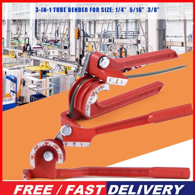 TUBE BENDER ALUMINUM Alloy Tubing Bender Brakes Fuel Line Curving ...