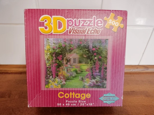 3D PUZZLE VISUAL Echo 500 Piece Complete. £5.45 - PicClick UK