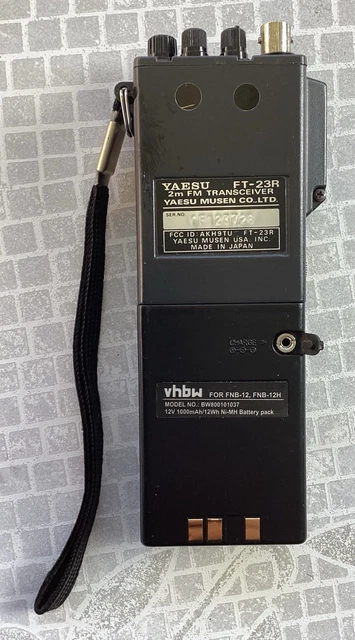 YAESU FT-23R RICETRASMETTITORE VHF FM 2 METRI 144MHz 145MHz 146MHz RX TX RTX EUR 35,00 - PicClick IT