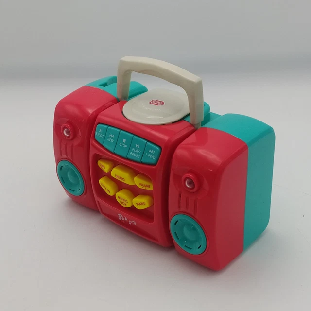 CHAD VALLEY KIDS Toy Boombox Music Player | Lights & Sounds | Retro ...