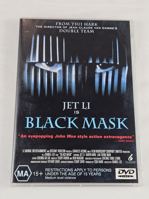JET LI IS Black Mask DVD (Region 4) VGC $8.50 - PicClick AU