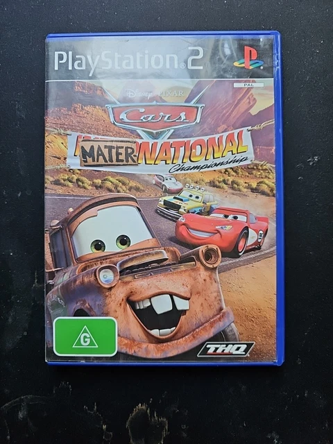 CARS MATERNATIONAL CHAMPIONSHIP Disney PS2 Sony Playstation 2 Game $9. ...
