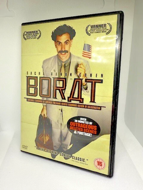 BORAT DVD SACHA Baron Cohen MUST HAVE DVD Collectable £1.68 - PicClick UK