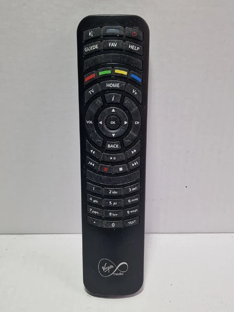 ORIGINAL VIRGIN MEDIA Tivo Box Fernbedienung Urc 174000-04R01 EUR 5,59 ...