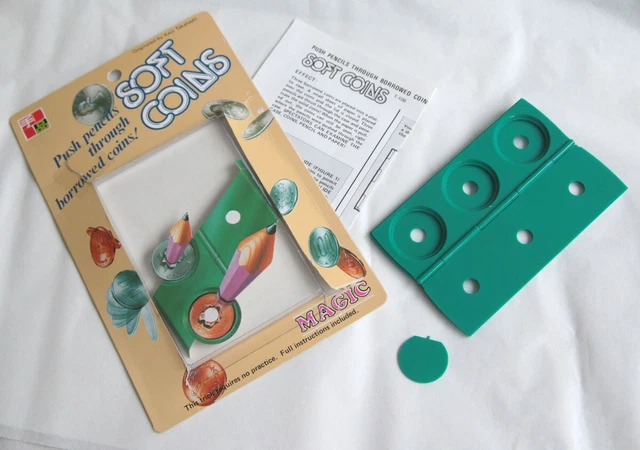 SOFT COINS KIT T-108 Tenyo Tokyo Japan 1981 w/ Instructions Keiji Takahashi £34.95 - PicClick UK