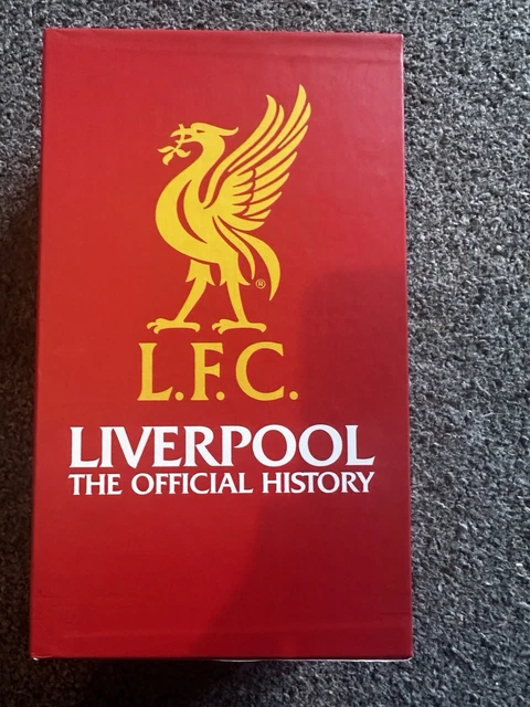 LIVERPOOL FC THE Official History - 2 VHS Tapes Box Set £1.75 - PicClick UK