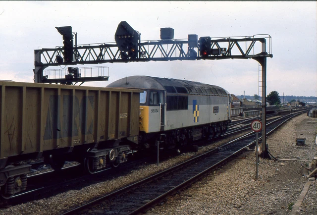 ORIGINAL RAILWAY COLOUR Slide of Class 56 034 at Reading .(61) £3.50 ...