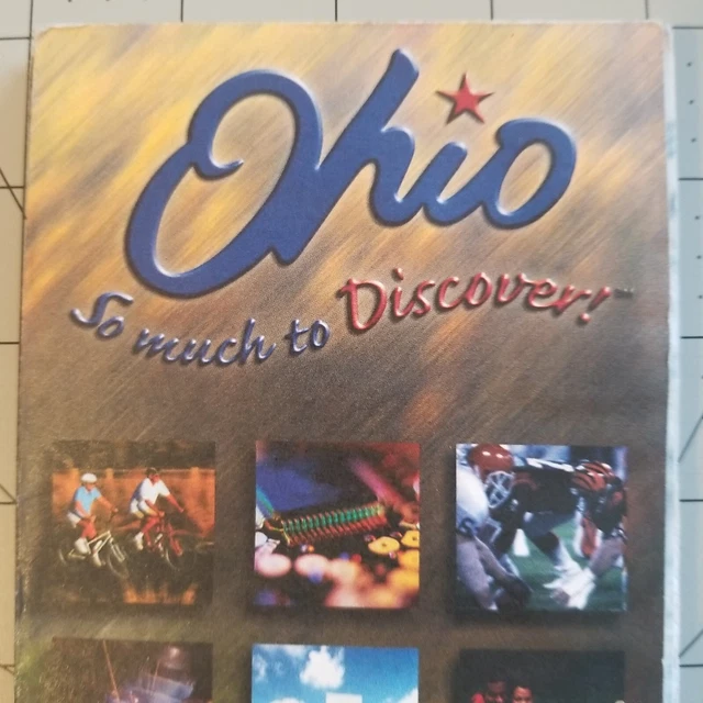 OHIO HIGHWAY MAP 2002 Official Street Travel Road FOLD OUT GOOD ...