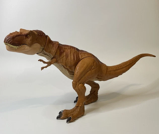 18& JURASSIC WORLD Extreme Chompin Tyrannosaurus T Rex Large Toy 2017 ...