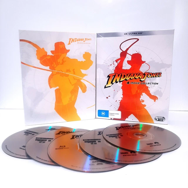 INDIANA JONES: 4 Movie Collection | 4K Blu-ray UHD | Universal Sony ...