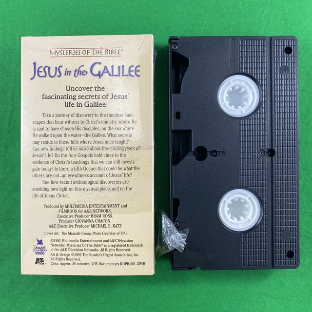 JESUS IN THE Galilee VHS Reader's Digest Mysteries of the Bible 1999 Open Shrink EUR 1,38 ...