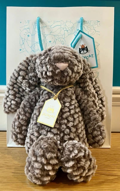 JELLYCAT BASHFUL LUXE Bunny Pine £49.95 - PicClick UK