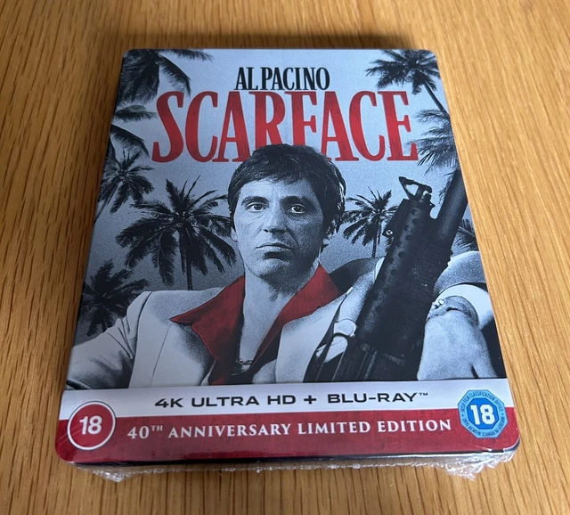 Scarface 4k Ultra Hd Blu Ray Steelbook Zavvi 40th Anniversary Limited Edition Eur 3743 