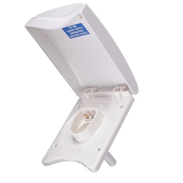 TRUMA ULTRAFLOW WINTER Compact Water Inlet Caravan Housing White 46030 ...