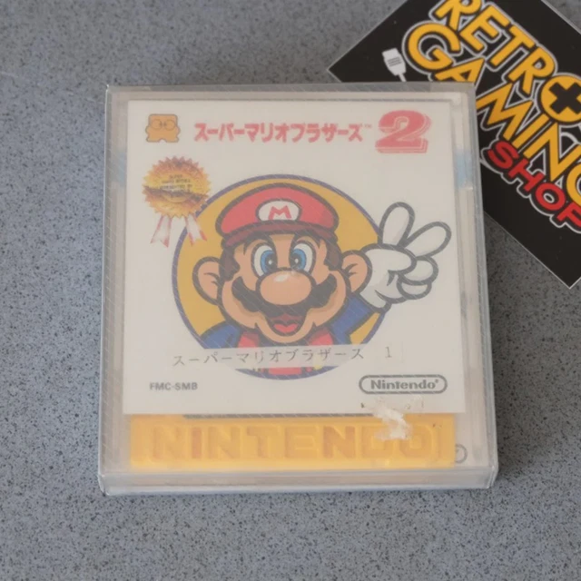 SUPER MARIO BROS 2 + Super Mario Bros Famicom Disk EUR 220,00 - PicClick IT
