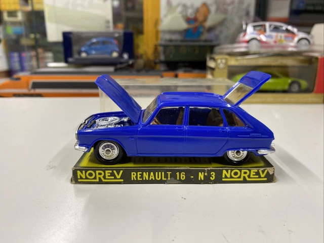 ANCIENNE NOREV 1/43 n°3 : Renault 16 Très Bon État + boîte D’origine ...