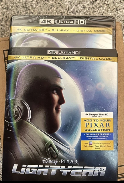 DISNEY/PIXAR LIGHTYEAR (4K Ultra HD, Blu-ray, UHD Digital Copy Code ...