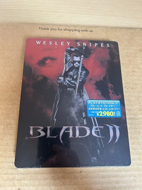 BLADE II (2) LTD ED BLU RAY STEELBOOK NEW & SEALED Marvel Rare Japanese ...