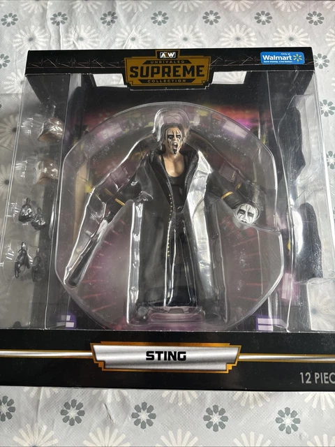 AEW JAZWARES WRESTLING Figure Walmart Exclusive Supreme Sting WWF WWE £ ...
