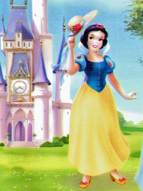 DISNEY'S PRINCESS &SELF-STICKING& Wallpaper Border 15 feet long FREE ...