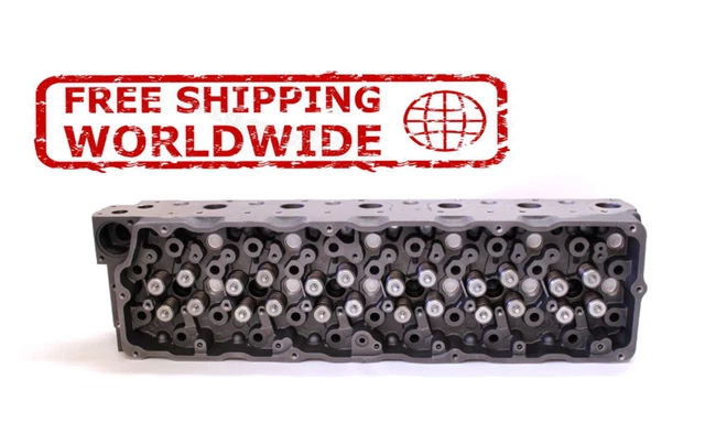 NOUVEAU CULASSE MOTEUR Nue Avec Guide Pour NAVISTAR DT466 24 Soupapes ...