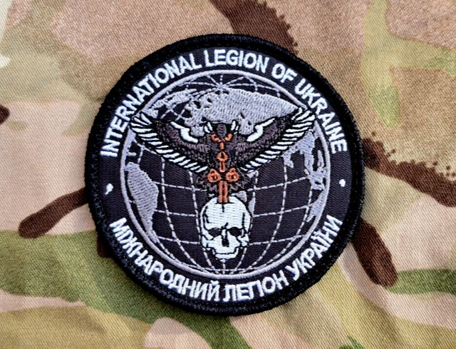 UKRAINIAN INTERNATIONAL LEGION Special Forces Patch - Ukraine Volunteer ...